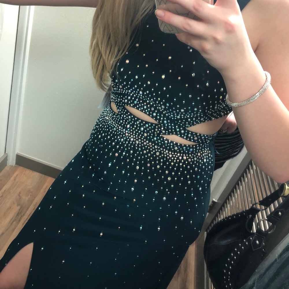 Emerald Green Morgan & Co. Prom Dress - Gem